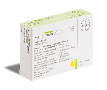 Comprar Microgynon Online: Fácil de Renovar. Sin Cita Previa.